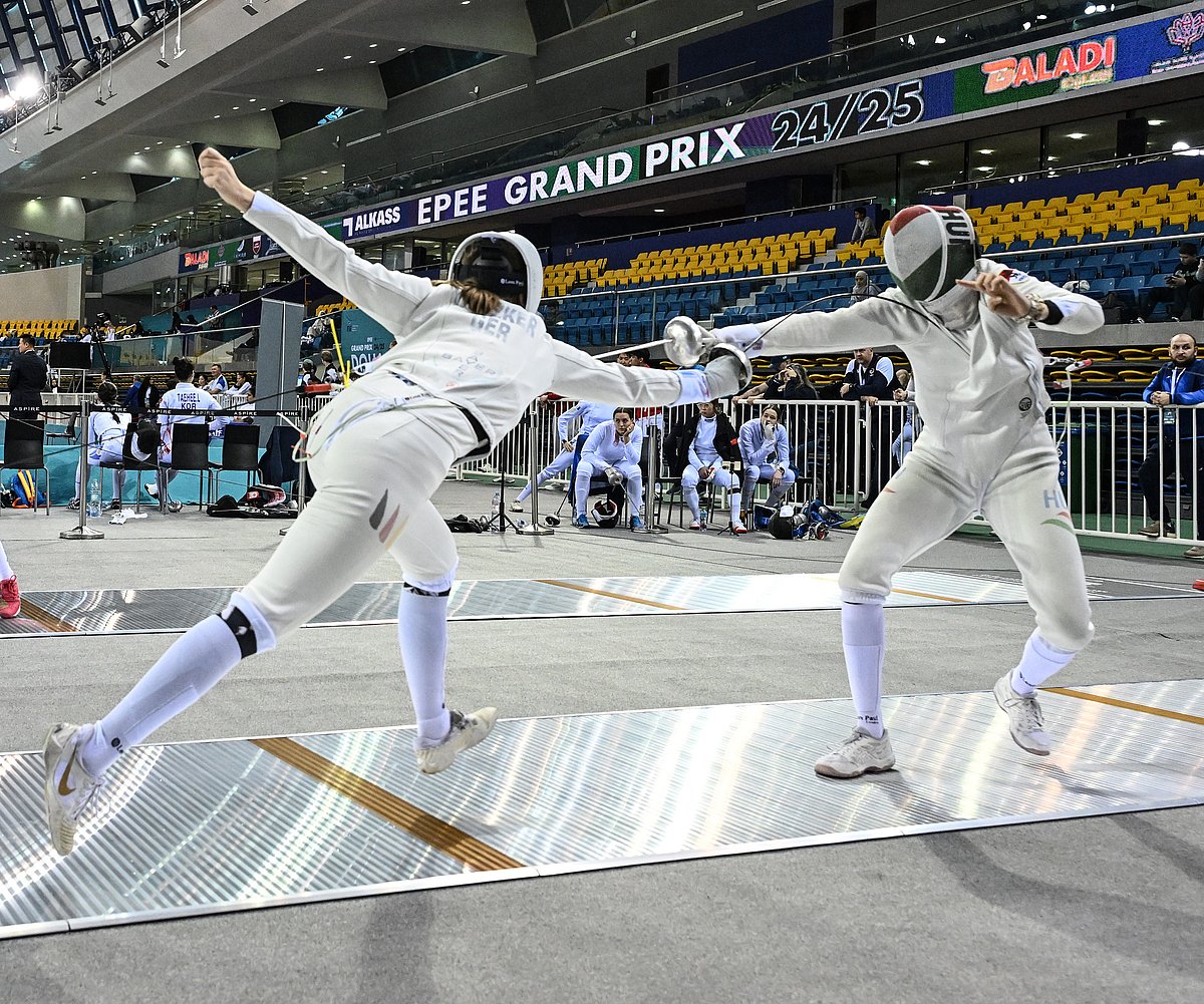 Degen Grand Prix in Doha: Zwei DFB-Athletinnen erreichen zweiten Tag